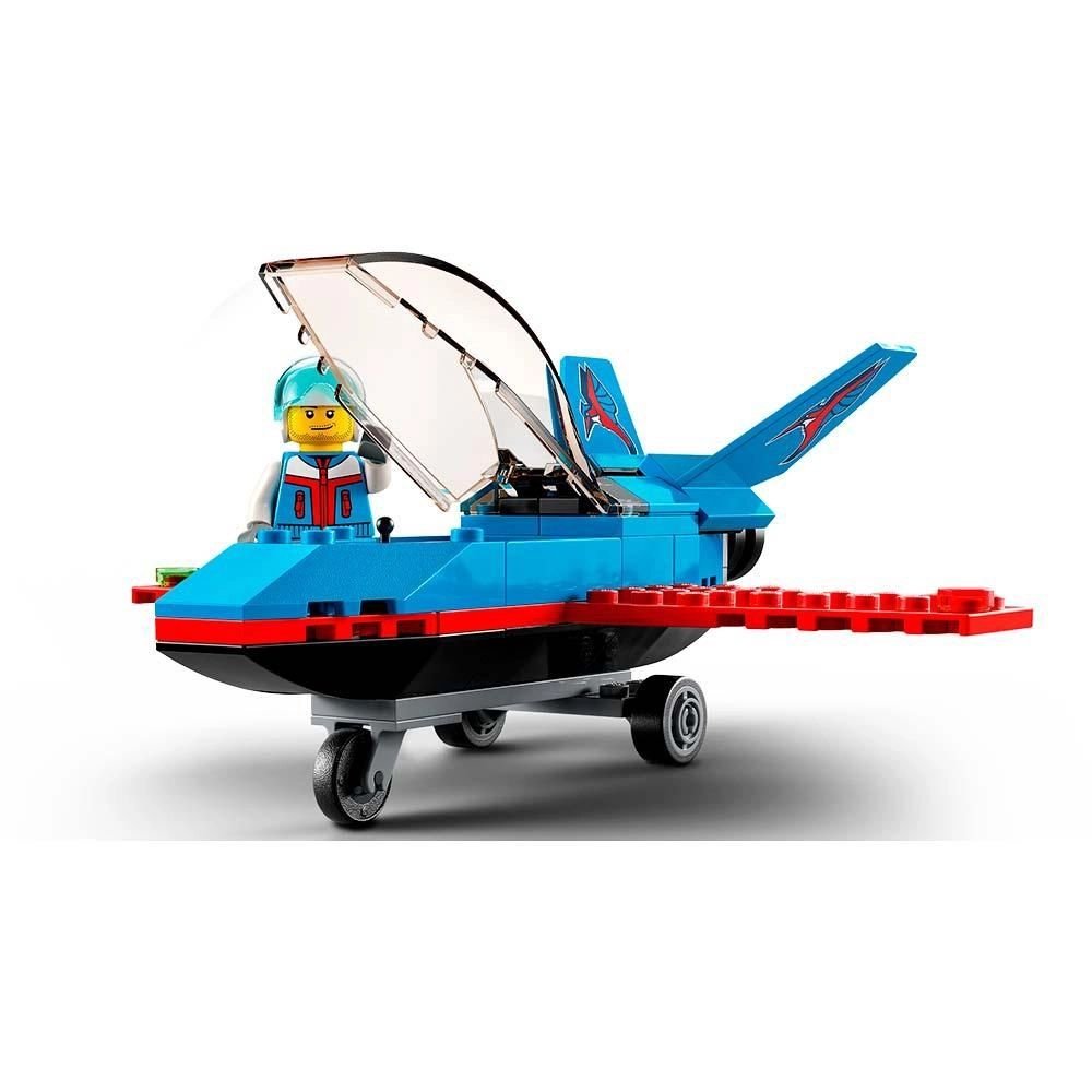 Lego City Aviao de Acrobacias 59 Pecas +5 Anos 60323 – Papelaria Pigmeu