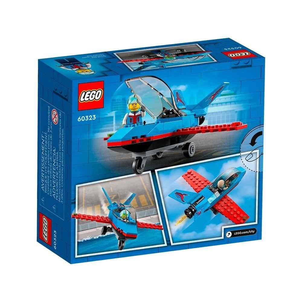 Lego City Aviao de Acrobacias 59 Pecas +5 Anos 60323 – Papelaria Pigmeu