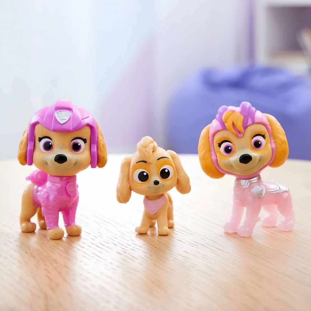 Patrulha Canina Pack 3 Figuras Skye Sunny – Papelaria Pigmeu