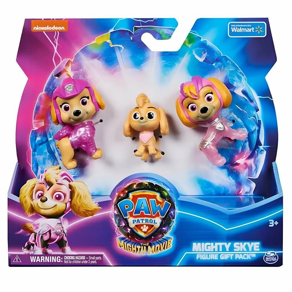 Patrulha Canina Pack 3 Figuras Skye Sunny – Papelaria Pigmeu